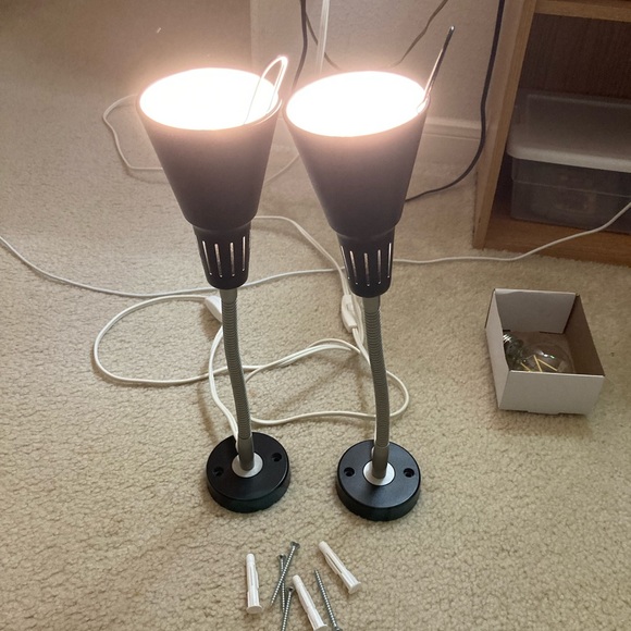 IKEA | Wall Decor | Ikea Wall Lamps Black Flawless | Poshmark